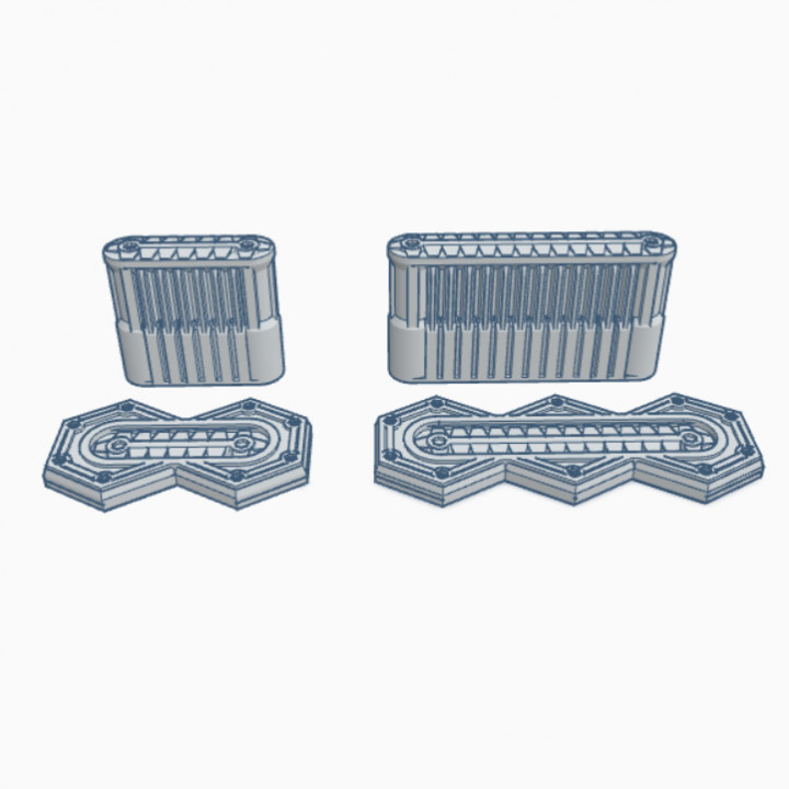 3D Printable Mech Arena by Wargame Forge