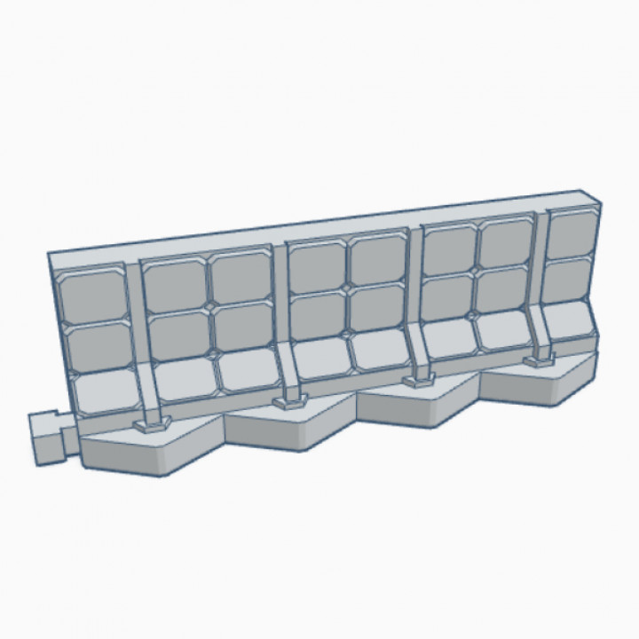 3D Printable Mech Arena by Wargame Forge