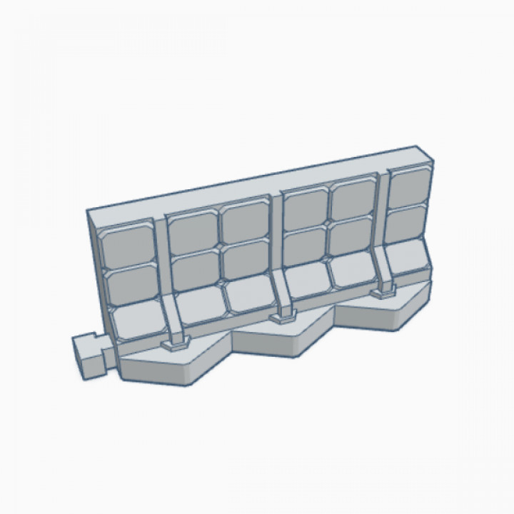3D Printable Mech Arena by Wargame Forge