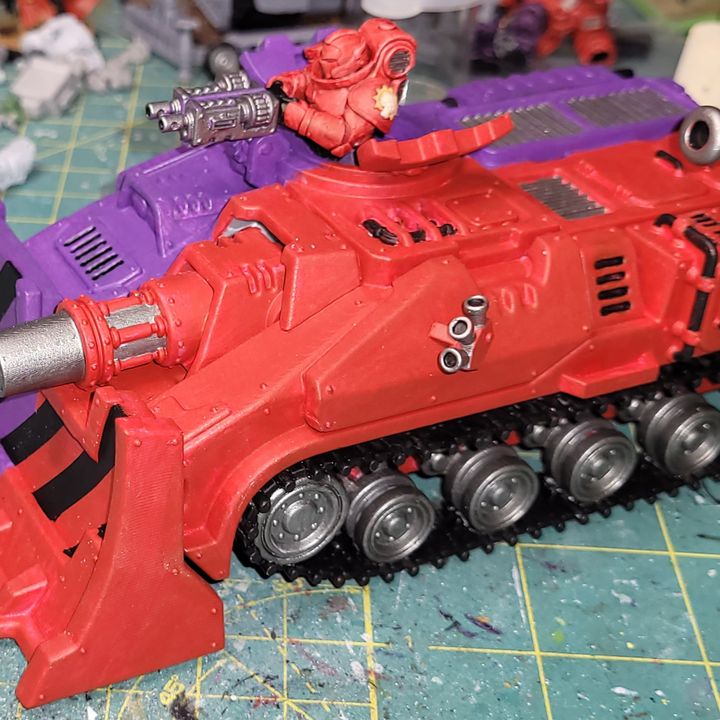 3D Print of Socratis Vanguard Tank by jamesdaniels