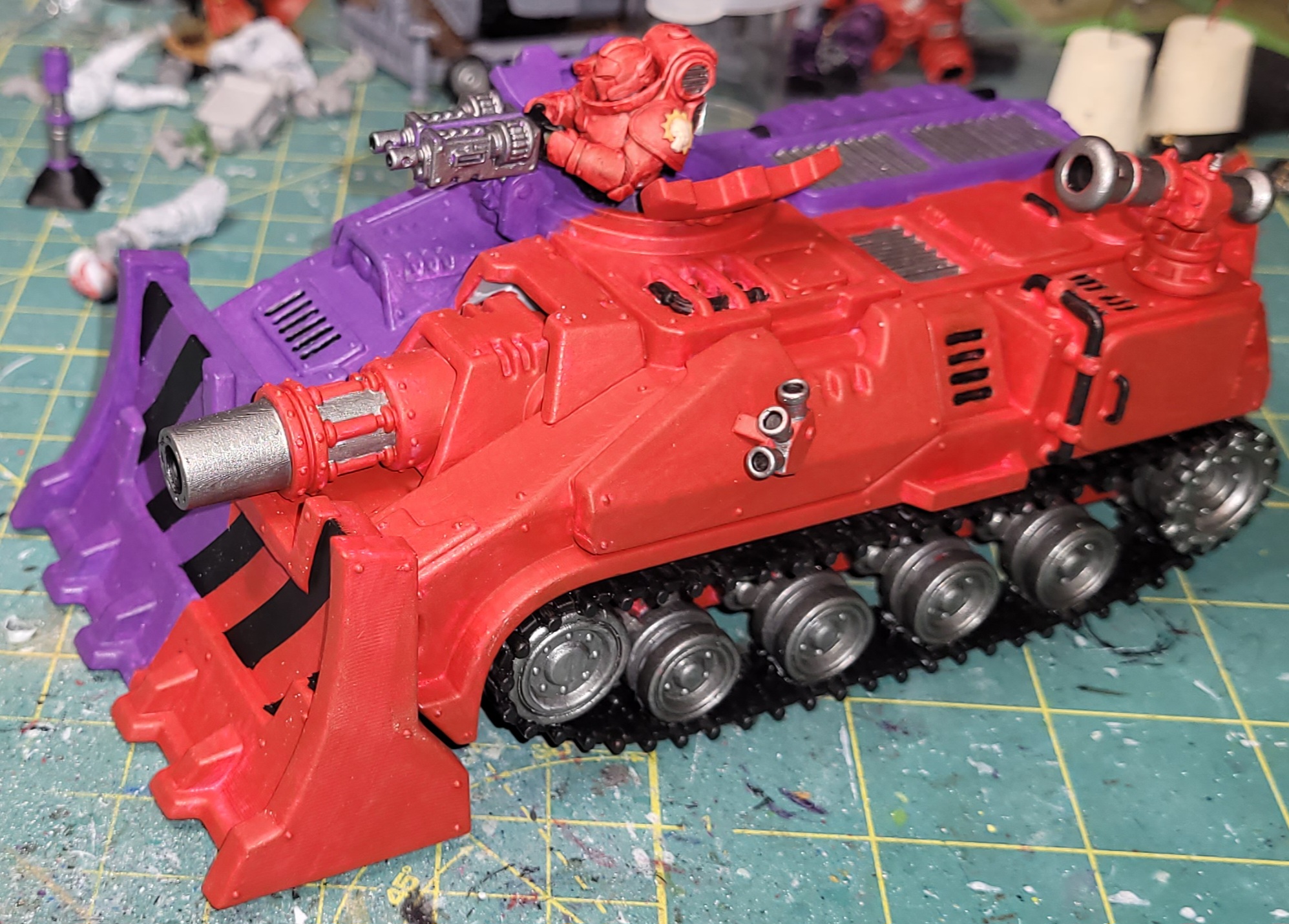 3D Printable Socratis Vanguard Tank by Station Forge