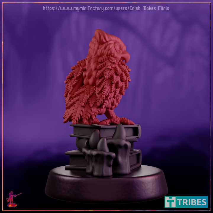 3D Printable Owl - Familiar [PRE-SUPPORTED] | Followers & Familiars ...