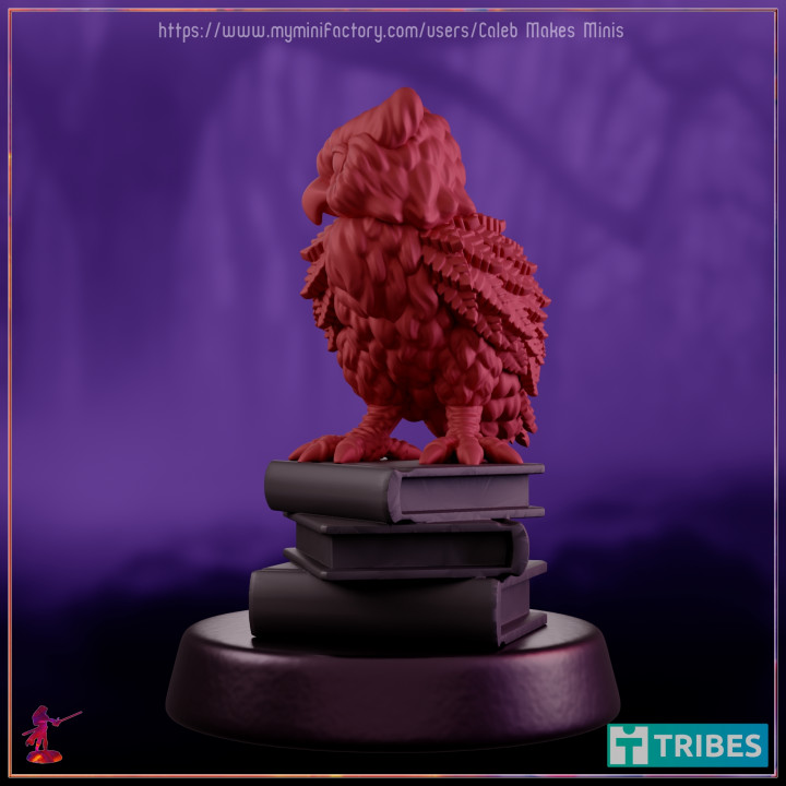 3D Printable Owl - Familiar [PRE-SUPPORTED] | Followers & Familiars ...