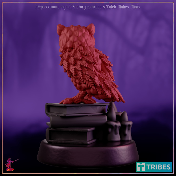 3D Printable Owl - Familiar [PRE-SUPPORTED] | Followers & Familiars ...