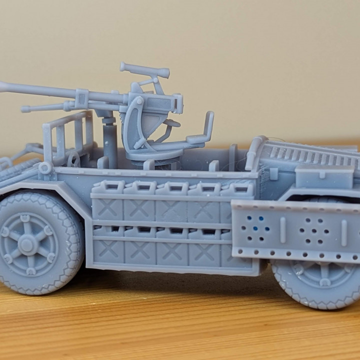 3D Printable FIAT SPA-Viberti AS42 - Sahariana (Italy, WW2) by Wargame3d