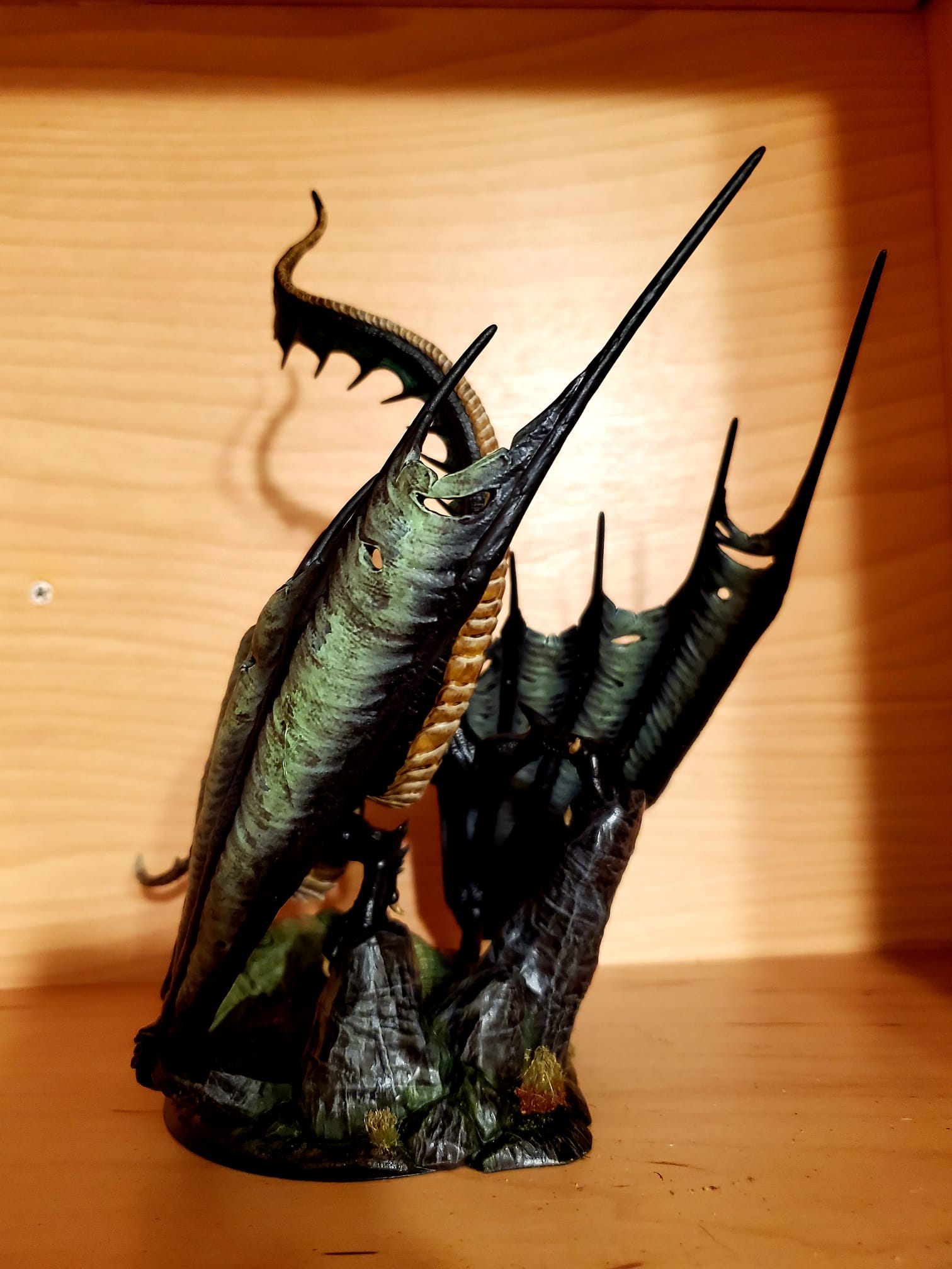 3D Printable Ancient black dragon by clynche art