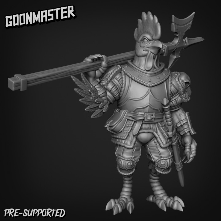 3D Printable Chicken Hellbird 4 by Goon Master