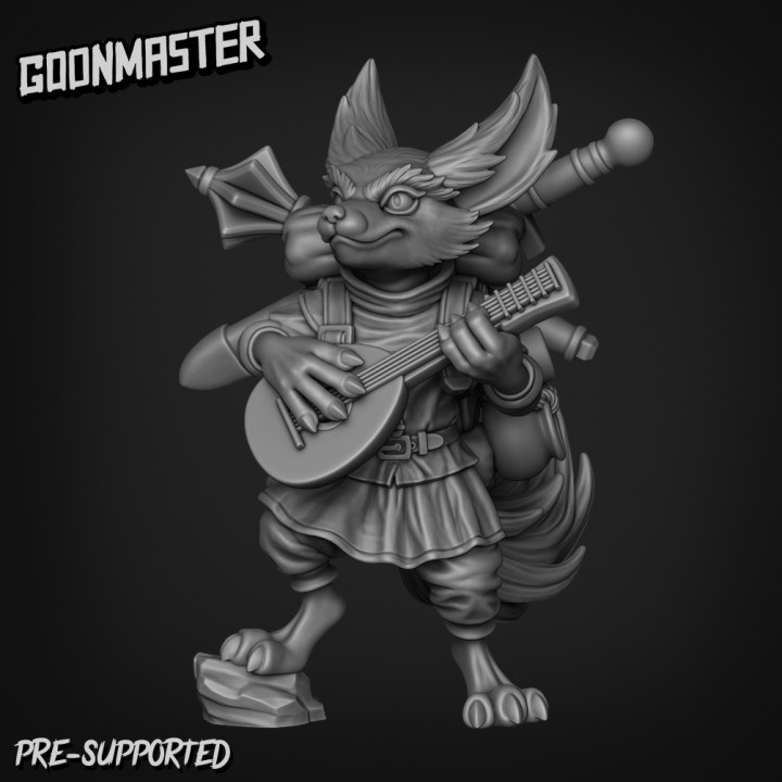 3D Printable Fennec Fox Bard 1 by Goon Master