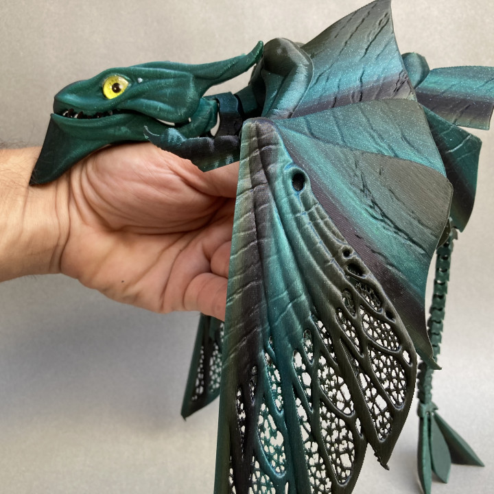 3D Printable Biting ikran by I.magina 3d