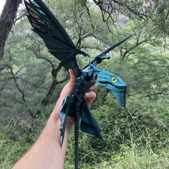 3D Printable Biting ikran by I.magina 3d