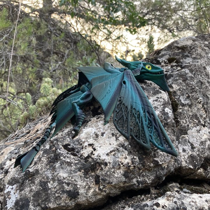 3D Printable Biting ikran by I.magina 3d