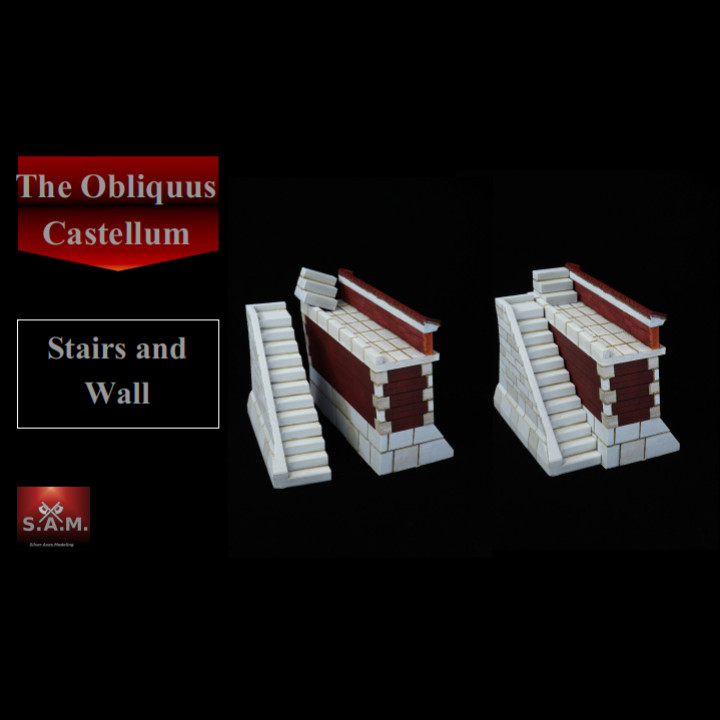 3D Printable The Obliquus Castellum Part II by Silveraxesmodeling