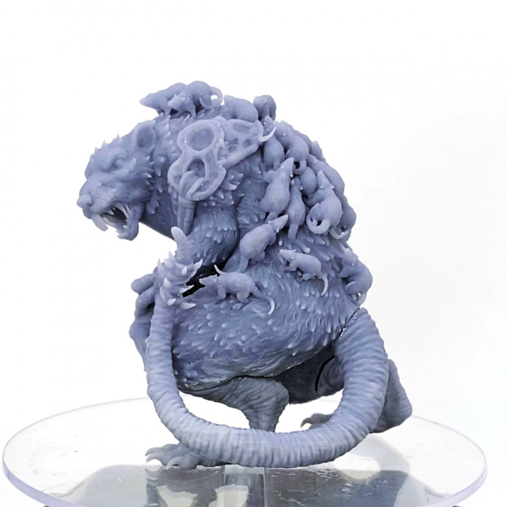 3D Printable The Rat King by Dillon Olney