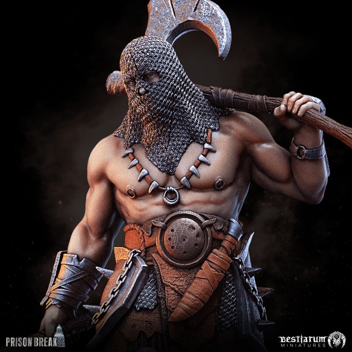 3D Printable Bandit Executioner | Bandit Clans | Rogue by Bestiarum ...