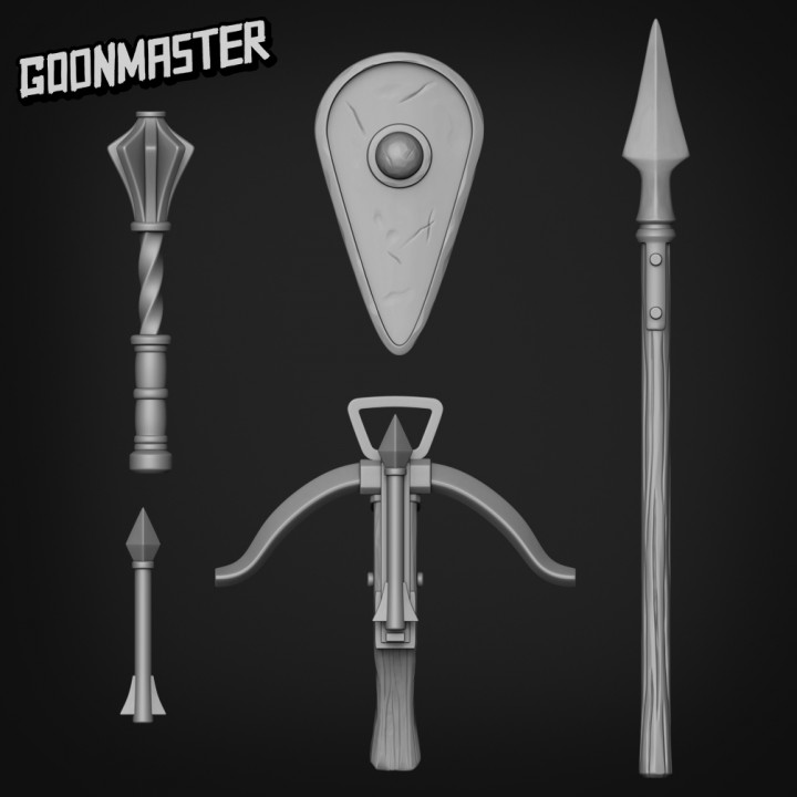 3D Printable Bits Box 35 by Goon Master