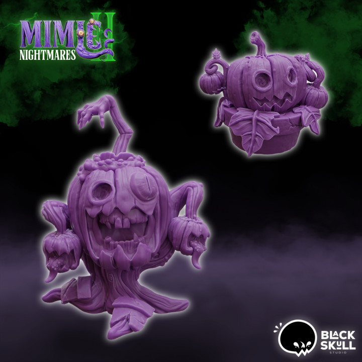 3D Printable Mimic Pumpkin by Black Skull Studio
