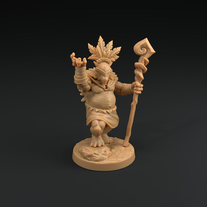 3D Printable Anklyo Saurian | PRESUPPORTED | Gods of the Lost Continent ...