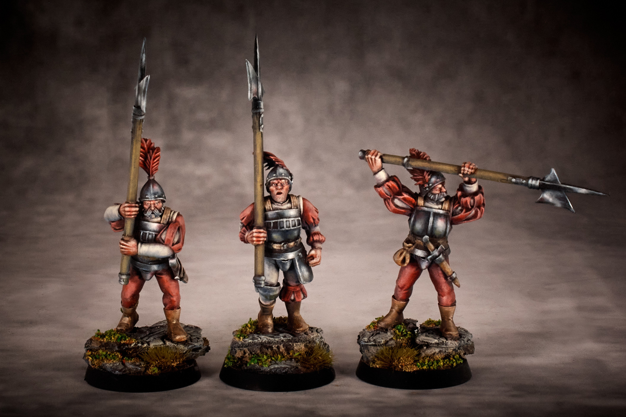 3D Printable Sunland Troops with Halberds and Spears - Highlands ...