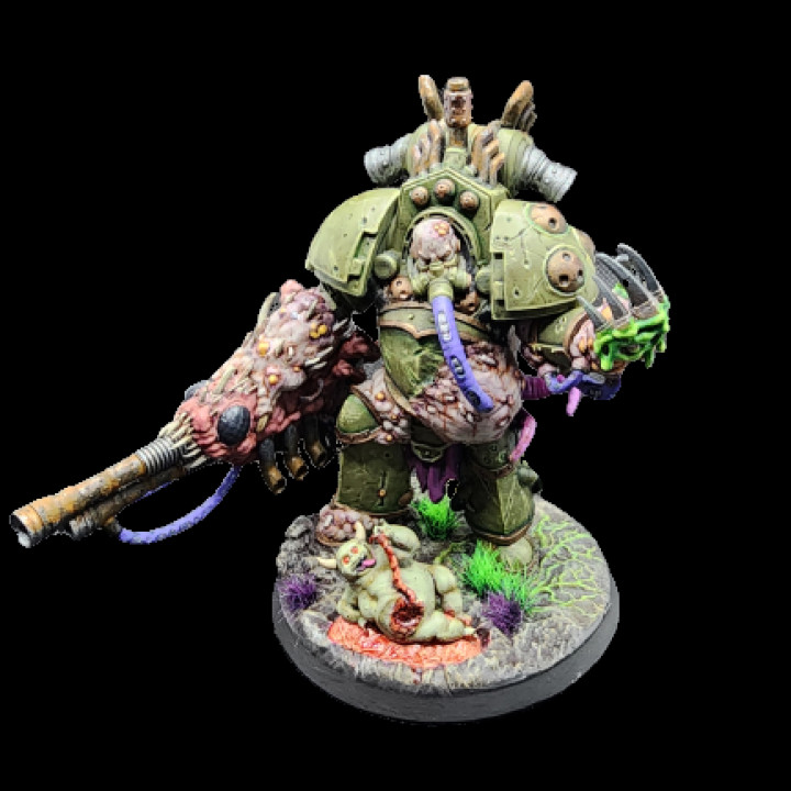 3D Print of Toxin and the infected - Dark Gods by Smellykatt