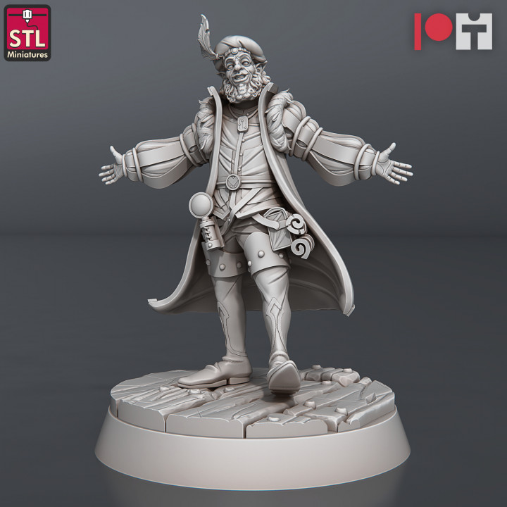 3D Printable Antique Shop Set by STL Miniatures