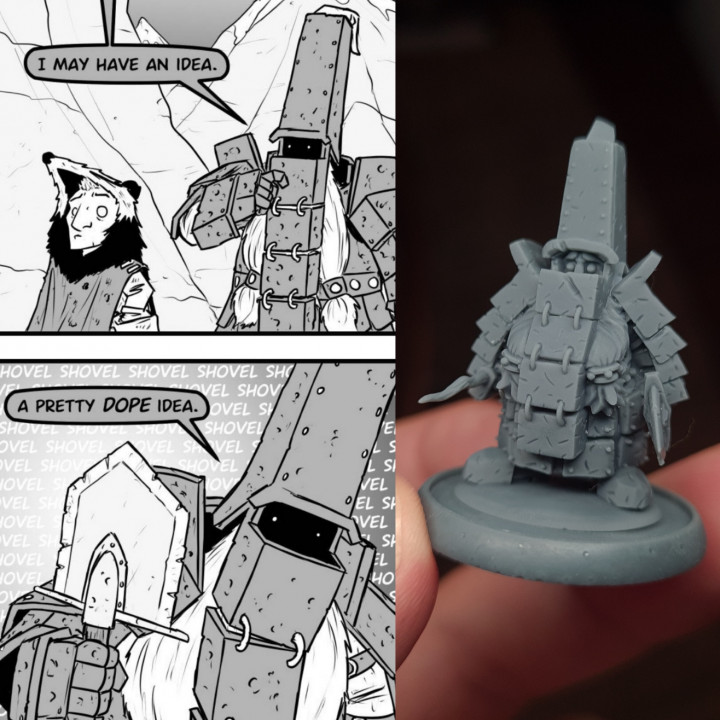 3D Printable The Bucket Brigade - 'The Weekly Roll' Official Miniatures ...