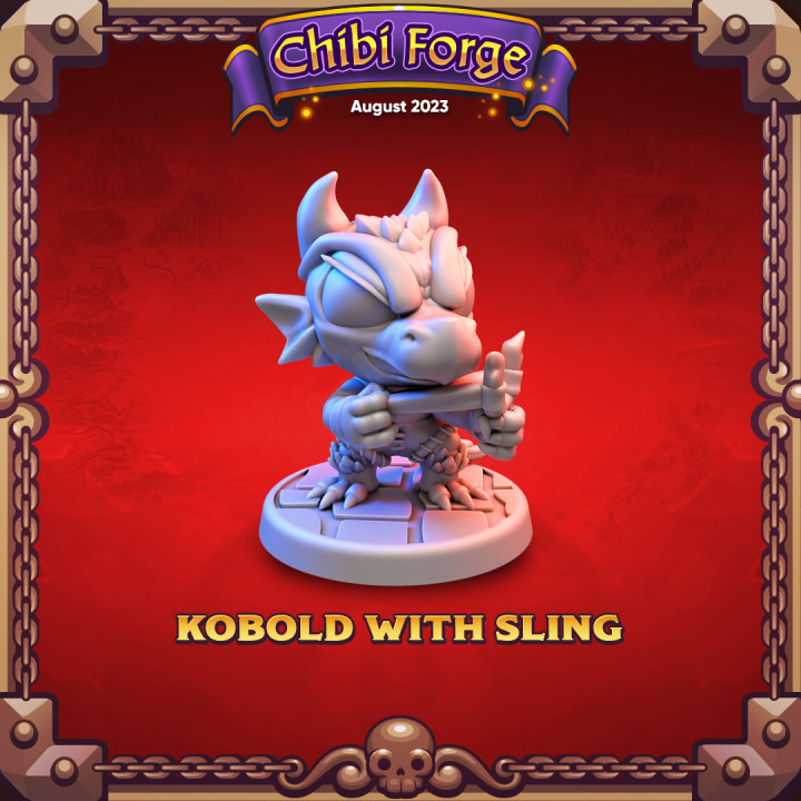 3D Printable Chibi Forge - Release 07 - August 2023 by Titan Forge ...