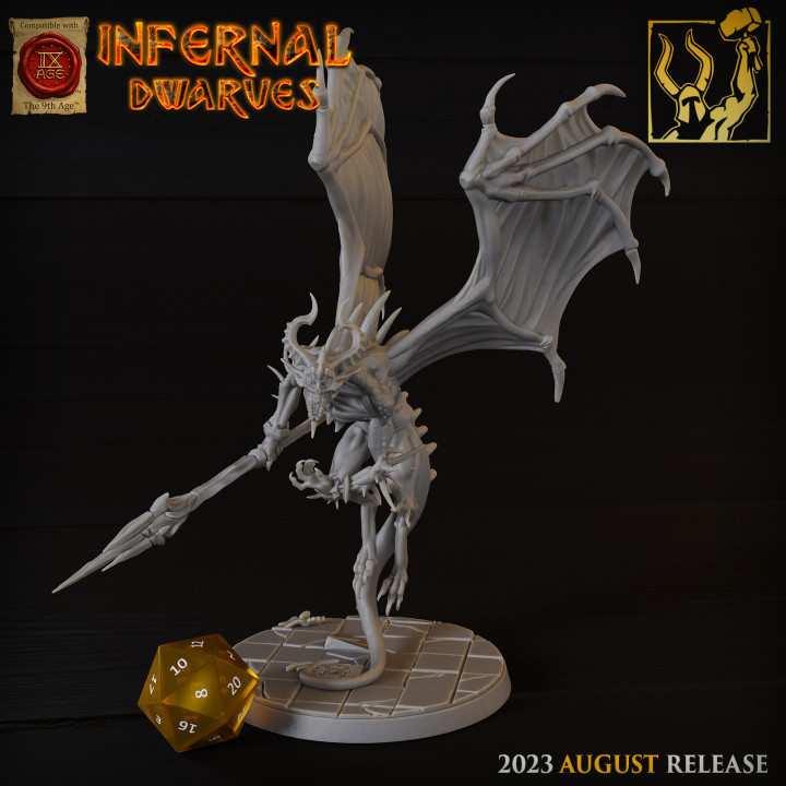 3D Printable Titan Forge Miniatures - 2023 - August - Infernal Dwarves ...