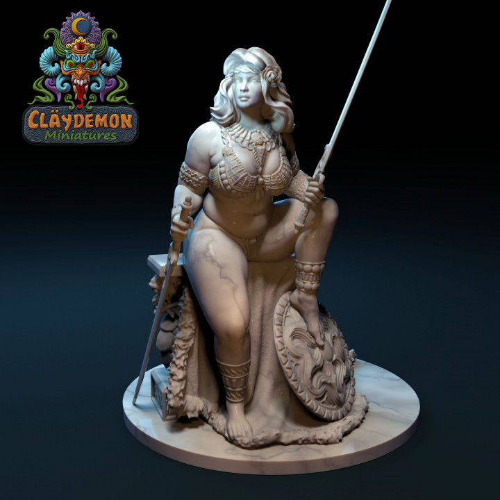 3D Printable Daphne by Claydemon Miniatures