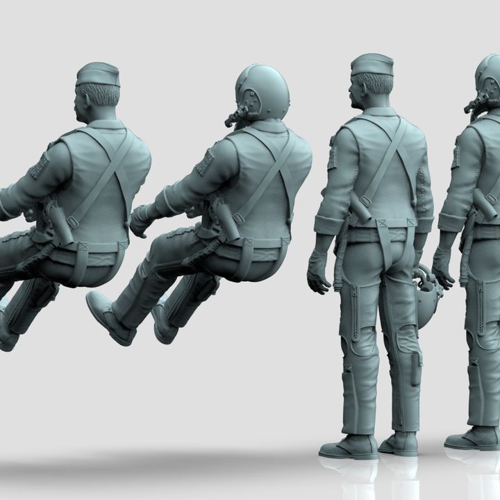 3D Printable Robin Olds general officer in the United States Air Force ...