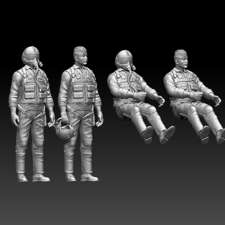 3D Printable Robin Olds general officer in the United States Air Force ...