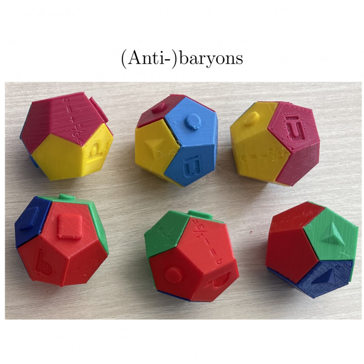 3D Printable Quark Puzzle by Lukas Exner