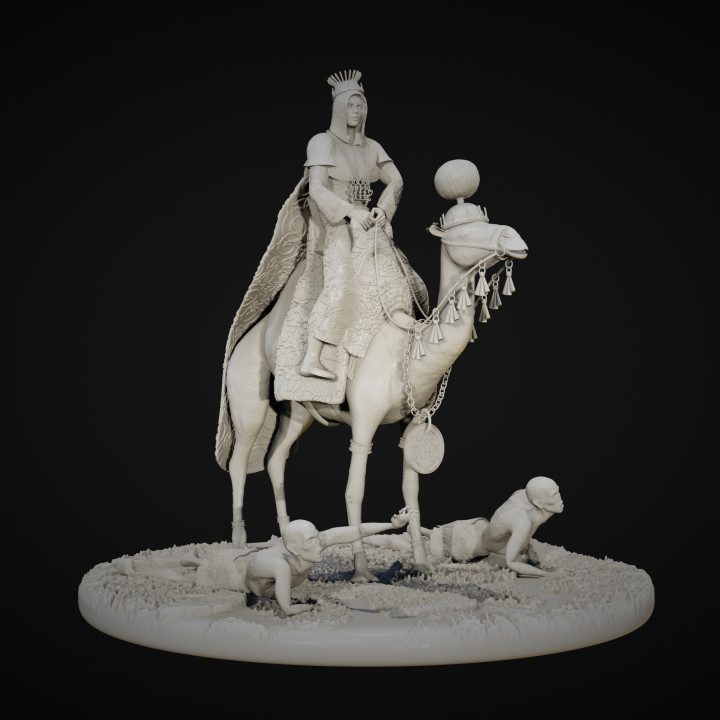 3D Printable Paimon - King of the Hell by Lazy Bear