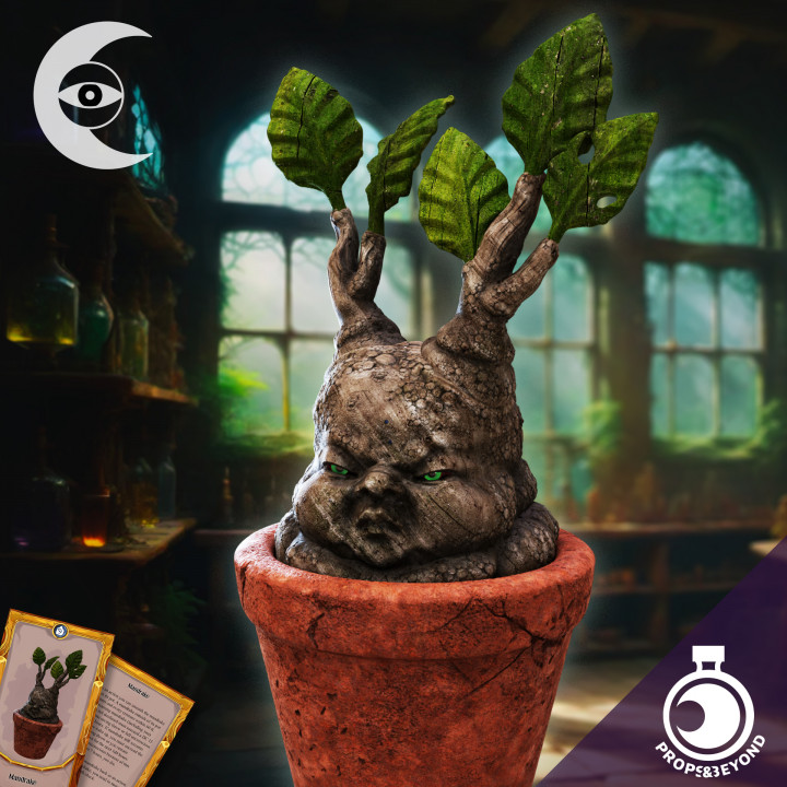 3D Printable Mandrake by Props&Beyond