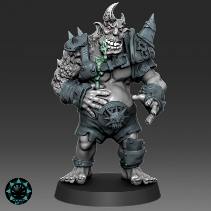 3D Printable Abyss Warriors - The Inferno - Fantasy Football by Realm ...