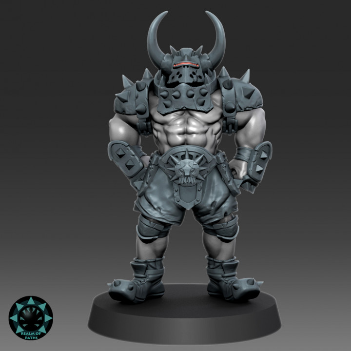 3D Printable Abyss Warriors - The Inferno - Fantasy Football by Realm ...