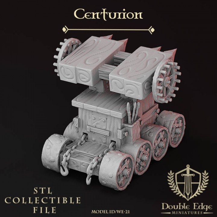 3D Printable Centurion WE_21 by Double Edge Miniatures