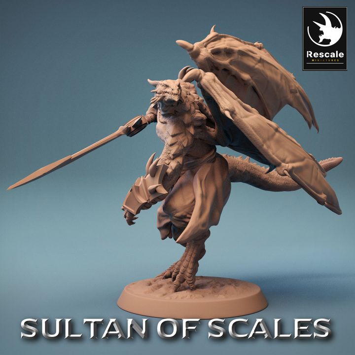 3D Printable Pack Dragonborn Soldiers by Rescale Miniatures
