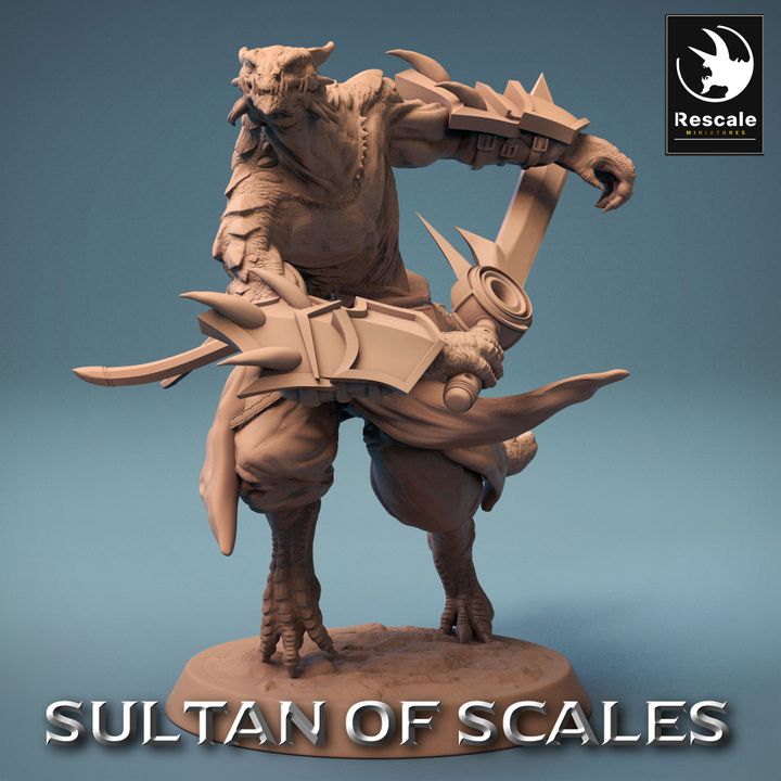 3D Printable Pack Dragonborn Soldiers by Rescale Miniatures