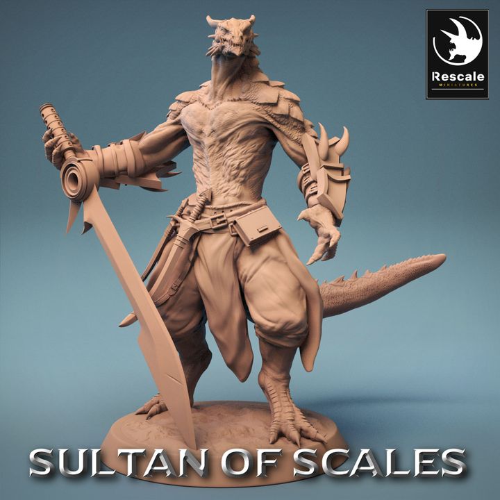 3D Printable Pack Dragonborn Soldiers by Rescale Miniatures