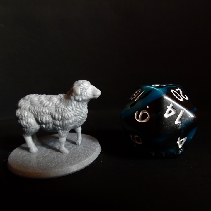 3D Printable Sheep Set by Snowball Sculpts
