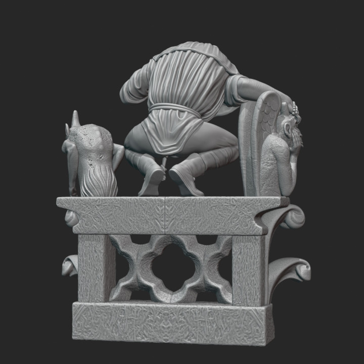 3D Printable The Hunchback of Notre-Dame by TheSurrealFactory