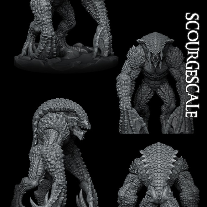 3D Printable Scourgescale by RocketPigGames