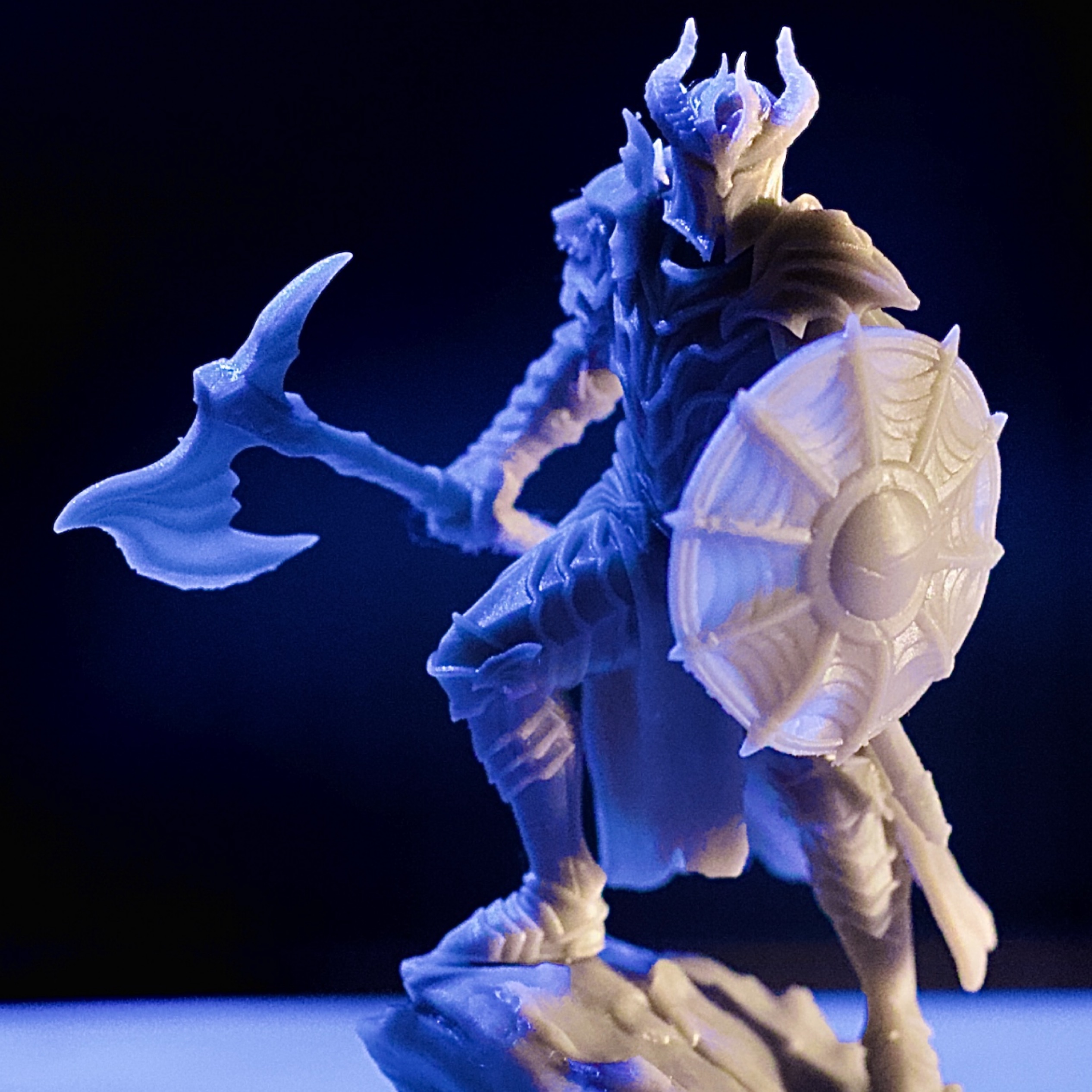 3D Printable The Red Dragon Knight by The Shattered Realms