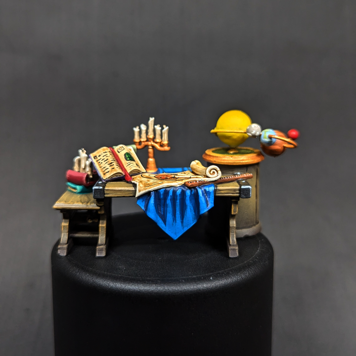 3D Print of Astronomer Desk by olivierreeves