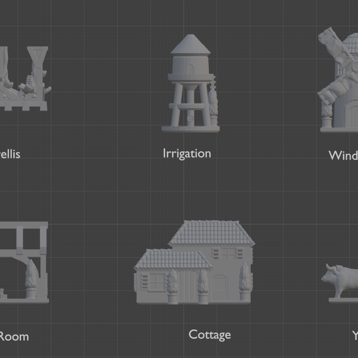 3D Printable Viticulture Essential Edition Board Game Upgraded ...