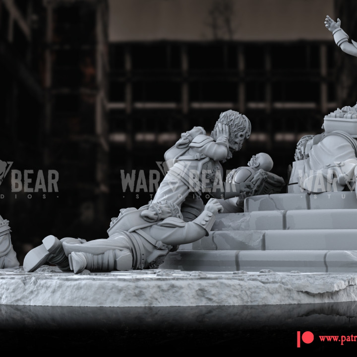 3D Printable Alien Cult Mother by BattleCat Miniatures