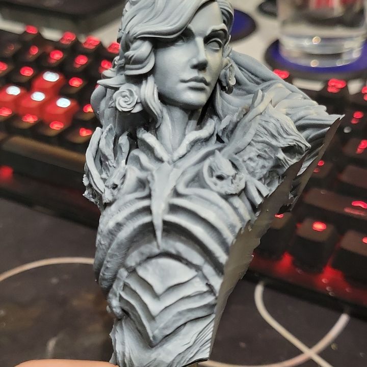 3D Print of Bust - Persephone by Arohen