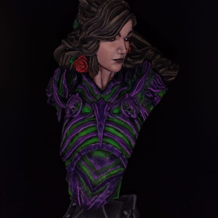 3D Print of Bust - Persephone by Pabtrack