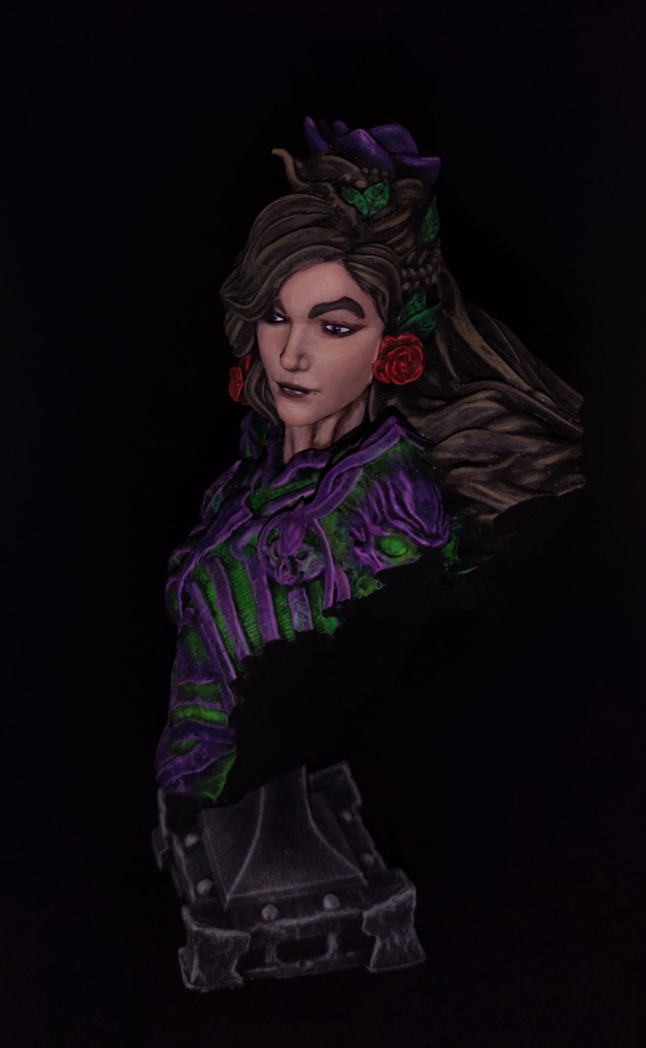 3D Printable Bust - Persephone by Witchsong Miniatures