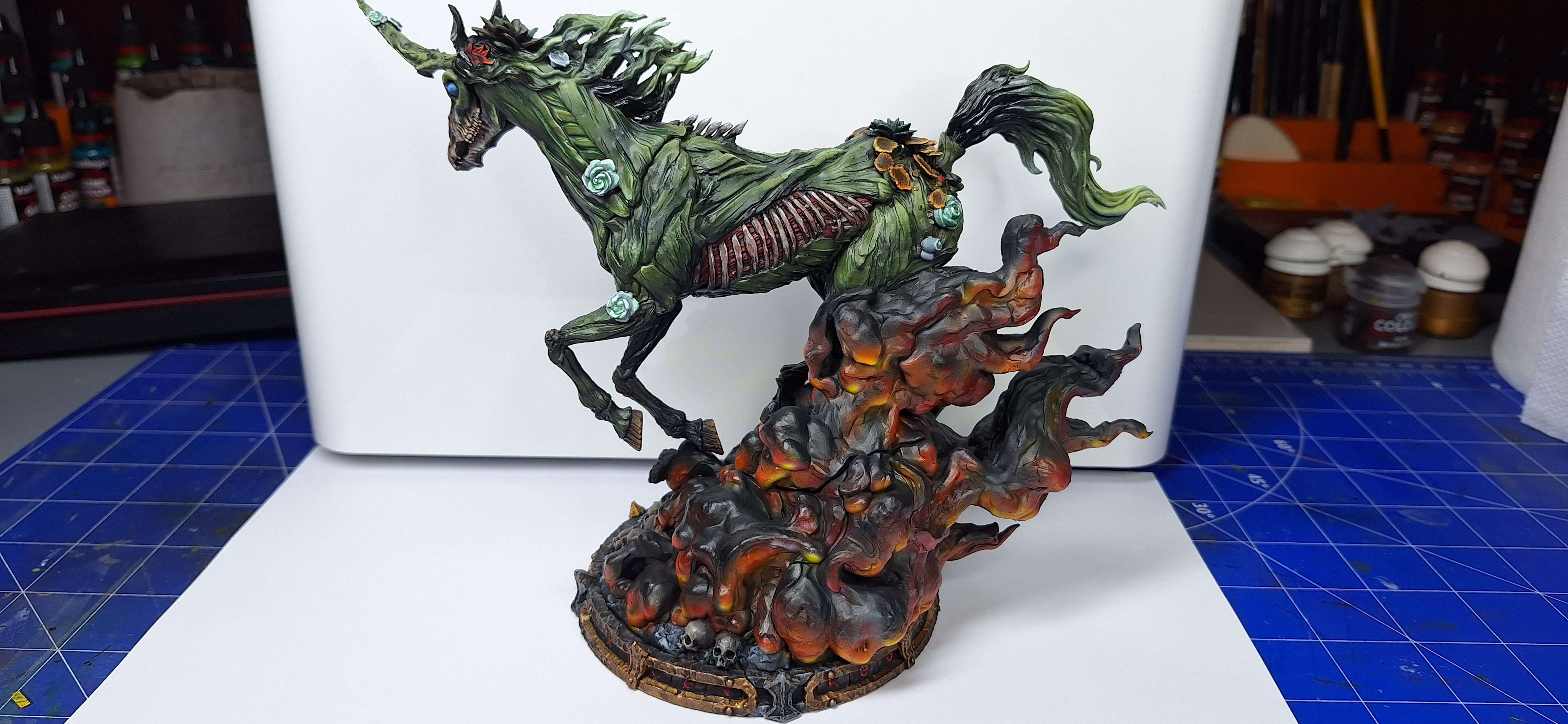 3D Printable Persephone, Death Reborn by Witchsong Miniatures